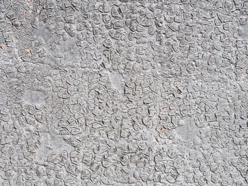 Deformed Layer of Heat-shielding Mastic Covered with a Thin Layer of ...