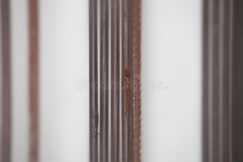 Degradation on the Elevator Ropes Stock Photo - Image of corrosion ...