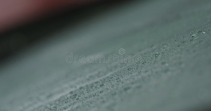 Degreasing Spray Applying on Windscreen Stock Image - Image of ...