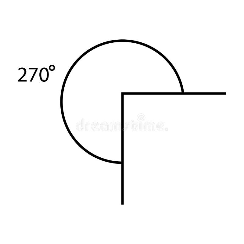 Degree angle icon stock illustration. Illustration of degree - 335352483
