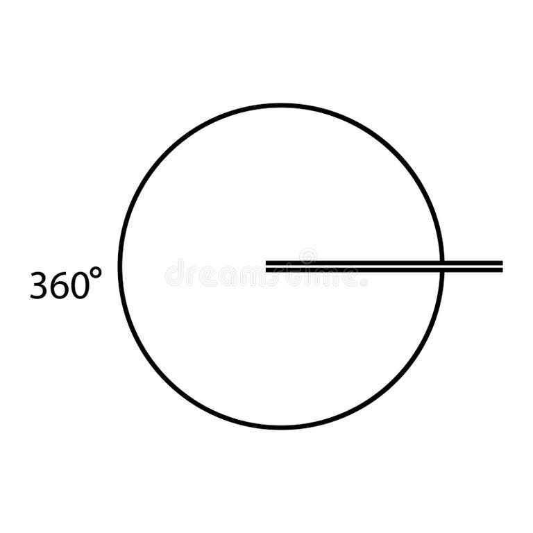 Degree angle icon stock illustration. Illustration of protractor ...