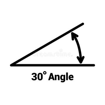 30 Degree Angle Stock Illustrations – 217 30 Degree Angle Stock ...