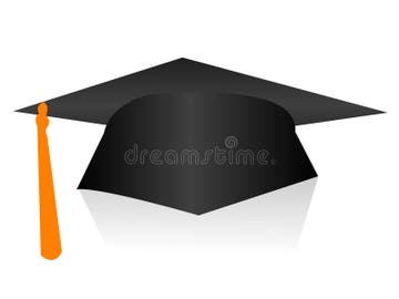 Degree cap stock illustration. Illustration of success - 5454225