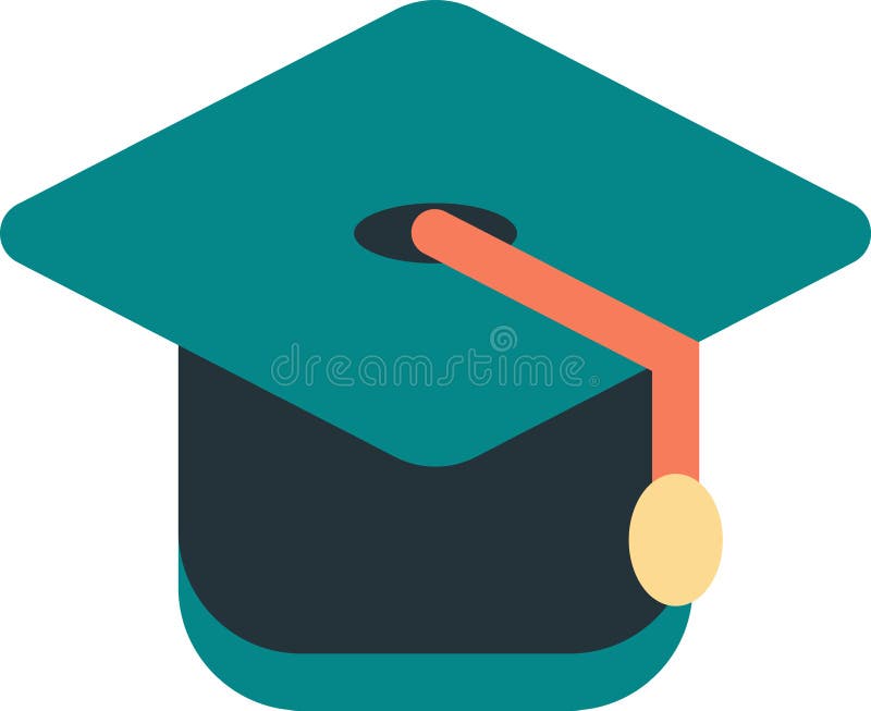 Graduation Cap in 3D Style Trending Color Palette with Generative AI ...