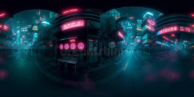 Futuristic City Hdri Stock Illustrations – 114 Futuristic City Hdri ...