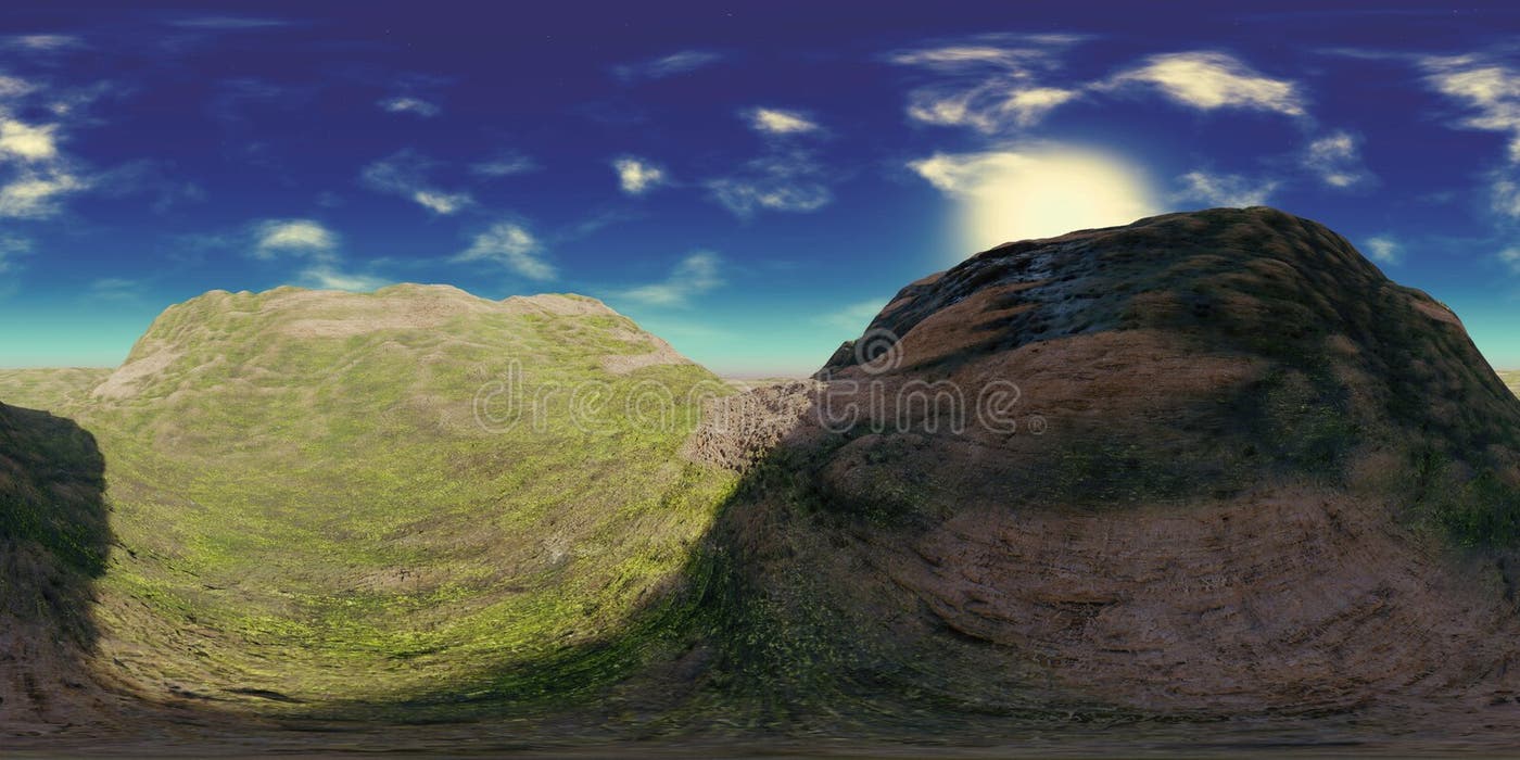 360 Degree Nature Environment Texture Background Landscape Hdri Map ...