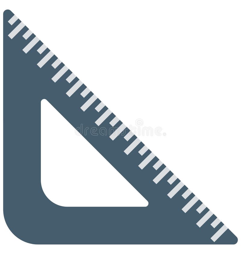 Degree Scale, Drafting Isolated Vector Icon Which Can Be Easily Edit or ...