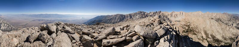 360 Degree Mountain Panorama Stock Image - Image of vast, lone: 44292717