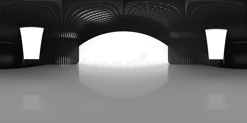 VR 360 Studio Panorama with Reflections Animation 3D Hdri Stock ...