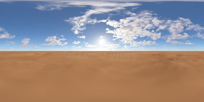 360 Degree Panoramic Sky and Clouds, Equirectangular Projection ...