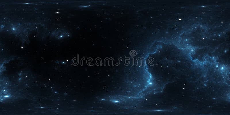 360 Degree Space Panorama, Equirectangular Projection, Environment Map ...