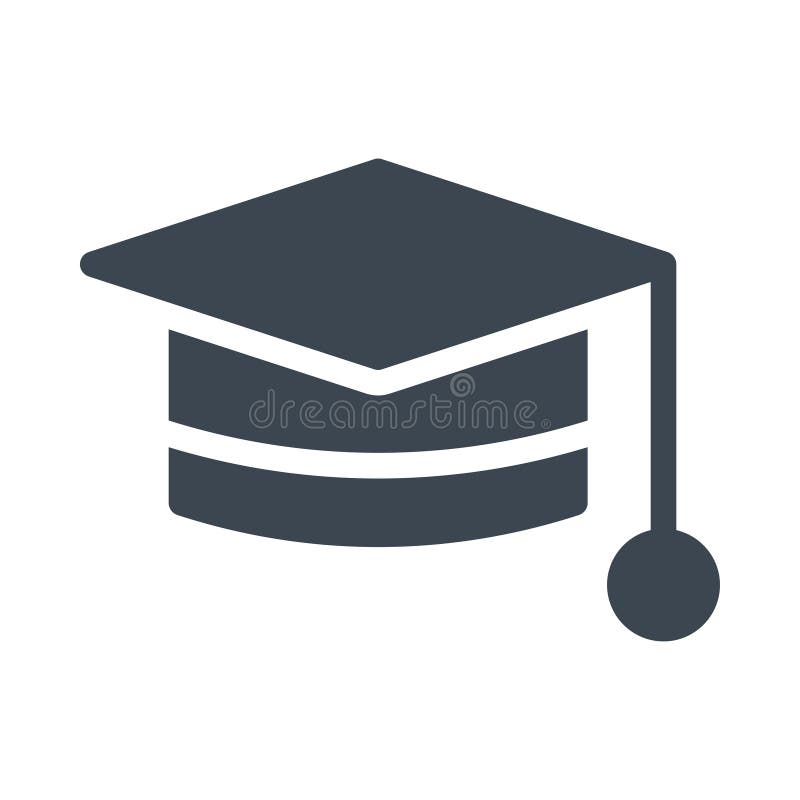 Degree Vector Glyph Flat Icon Stock Vector - Illustration of academy ...