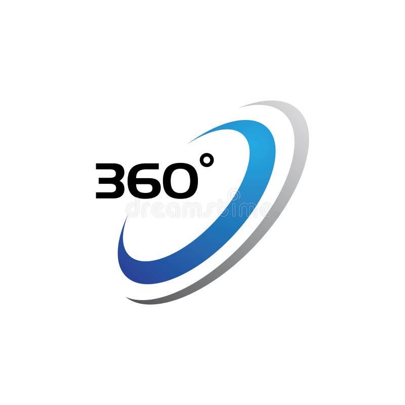 360 Degree View Related Vector Icons Stock Vector - Illustration of ...