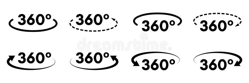Degrees Icon Set Stock Illustrations – 6,810 Degrees Icon Set Stock ...