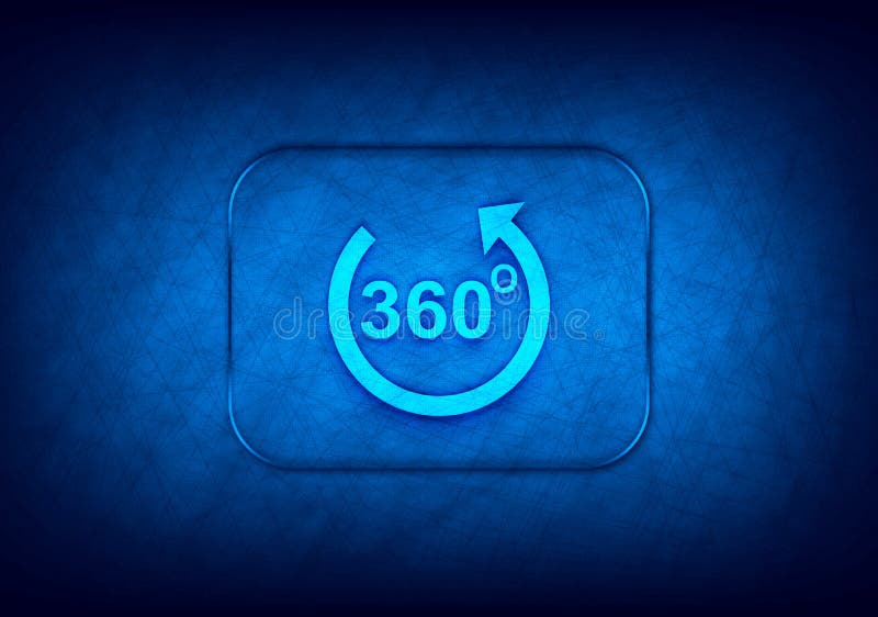 360 Degrees Rotate Arrow Icon Abstract Digital Design Blue Background ... 360 Degrees Rotate Arrow Icon Abstract Digital Design Blue Background ...