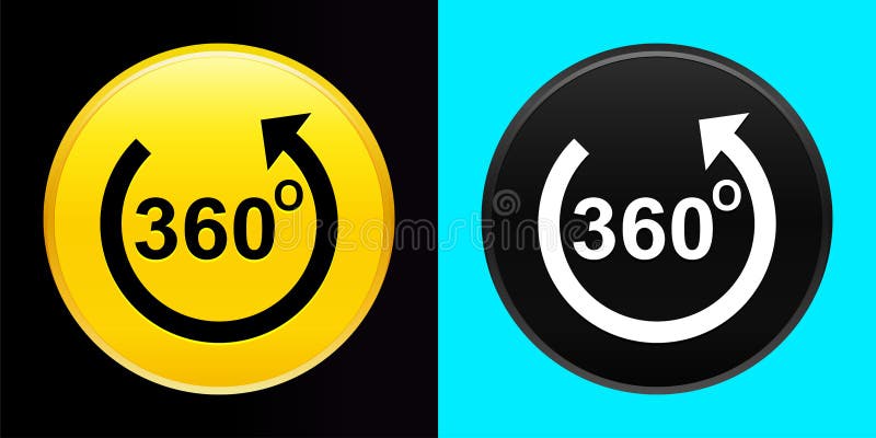 360 Degrees Rotate Arrow Icon Abstract Digital Design Blue Background ... 360 Degrees Rotate Arrow Icon Abstract Digital Design Blue Background ...
