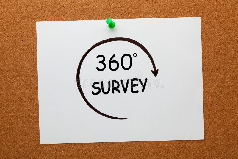 360 Degrees Survey stock photo. Image of marketing, feedback - 183173382
