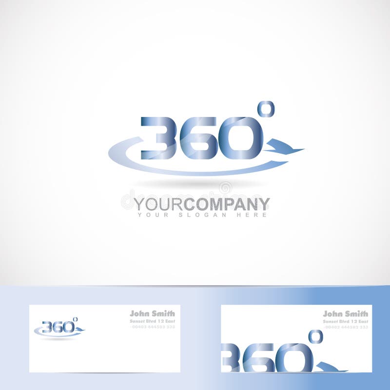 360 degrees text number stock vector. Illustration of icon - 53938952