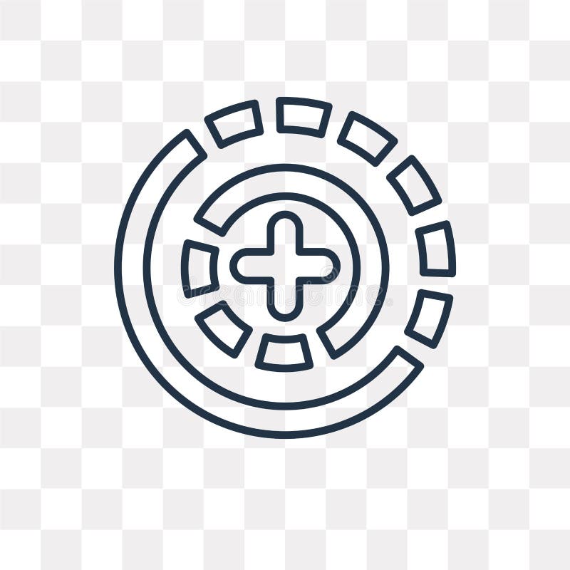 360 Degrees Vector Icon Isolated on Transparent Background, 360 Stock ...