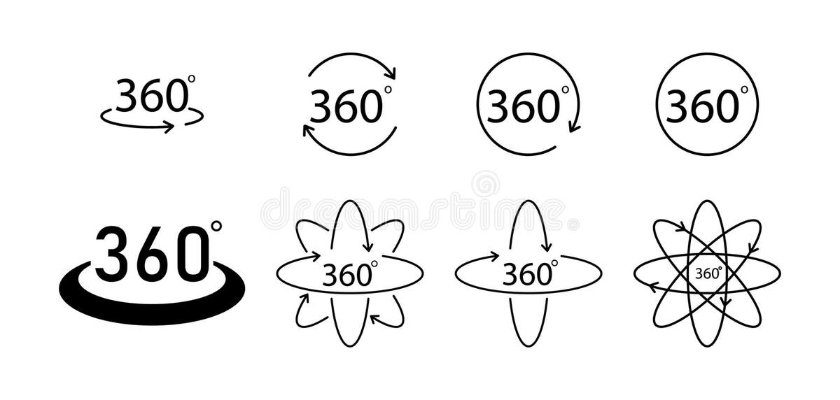 Degree Vision Stock Illustrations – 2,224 Degree Vision Stock ...