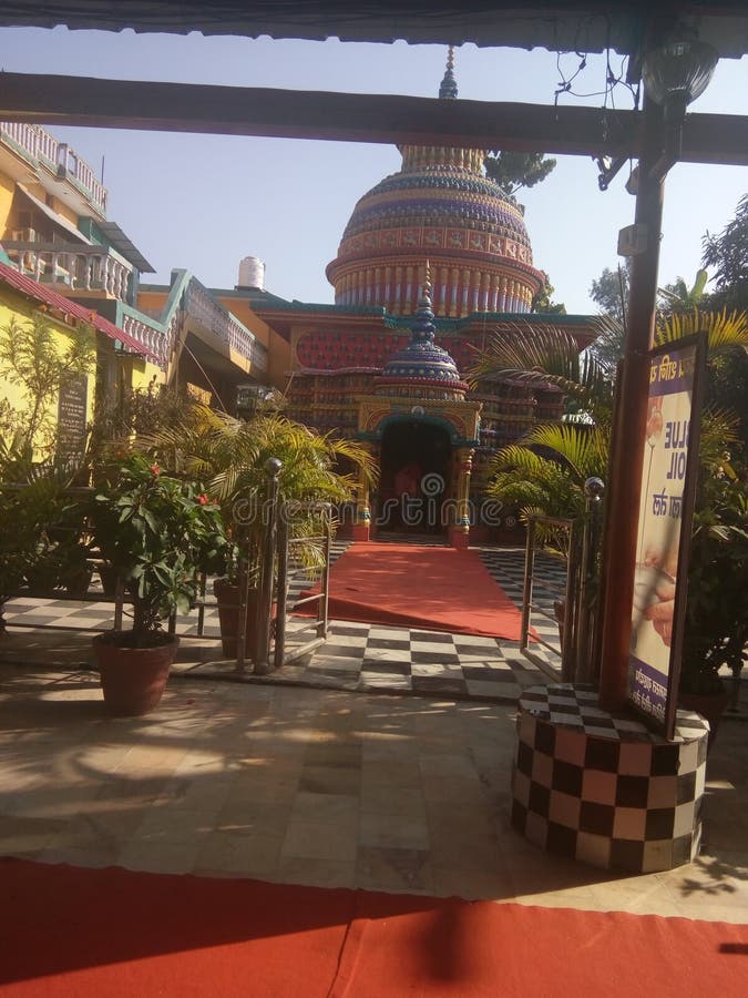 Shani dev temple editorial stock image. Image of live - 152650524
