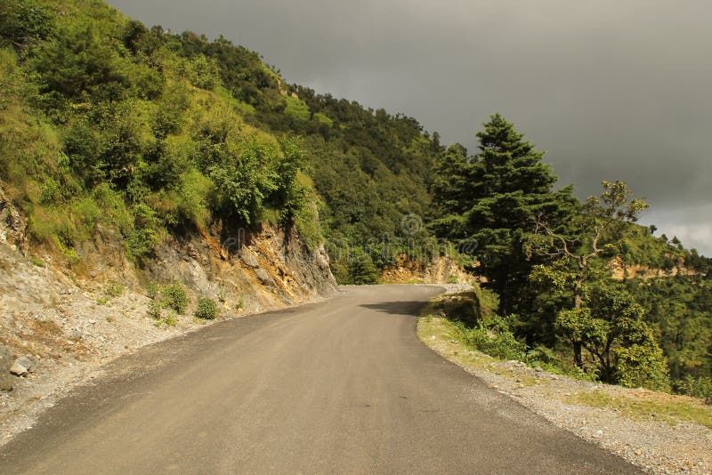 Road with Green Environment Stock Image - Image of valley, road: 186480733