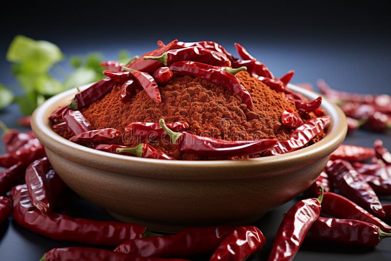 Dehydrated Chilli Granule stock illustration. Illustration of nature ...