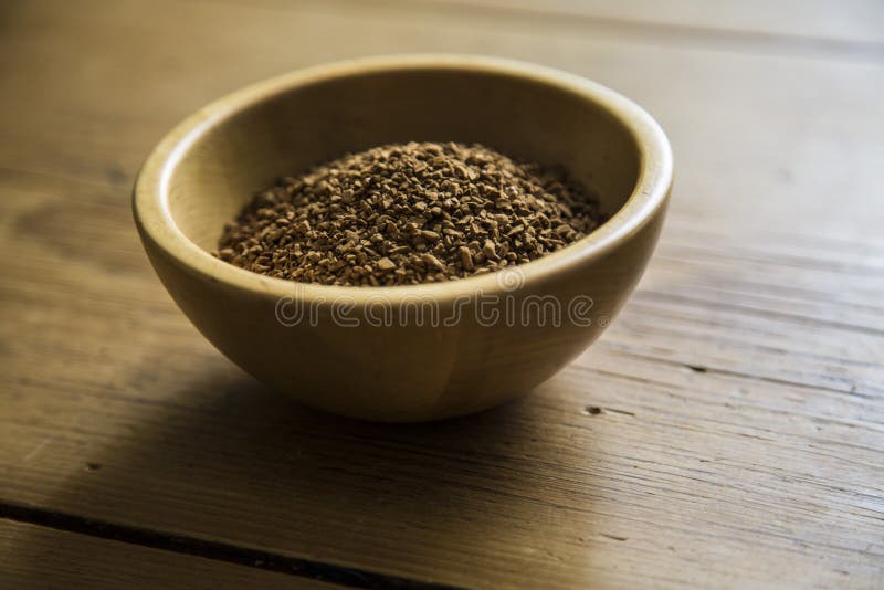 Dehydrated Coffee Ready for a Break Stock Image - Image of meal ...