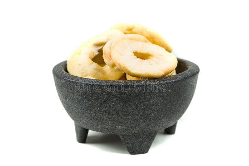 Dehydrated Fruity Apple Ring Snack Stock Photo - Image of dried ...