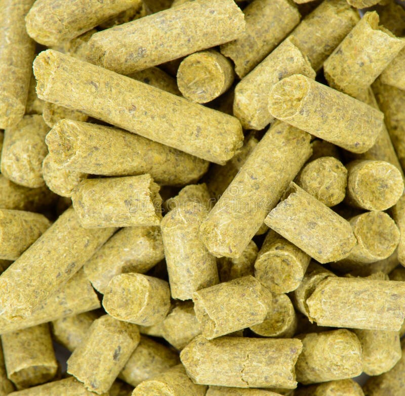 Dehydrated Hop Pellets Royalty Free Stock Images - Image: 35126289