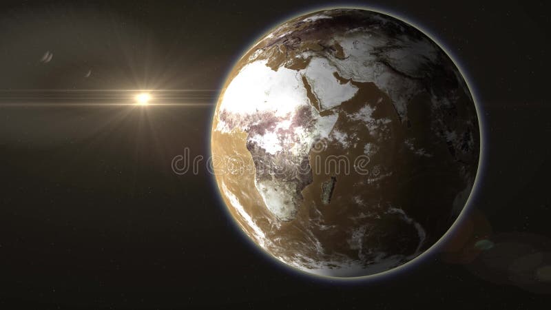 Dehydrated Planet Earth Orbits in the Sun, a Post-apocalyptic ...