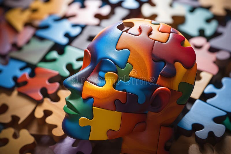 DEI, Diversity Equity and Inclusion Concept. Different Faces Puzzle ...