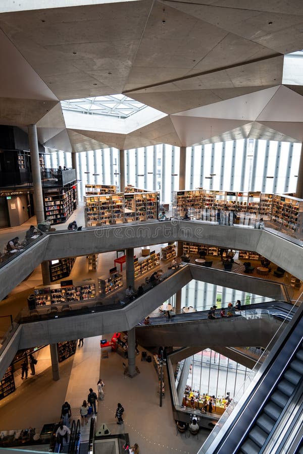 Deichman Library, the Main Public Library in Oslo, Norway. Editorial ...