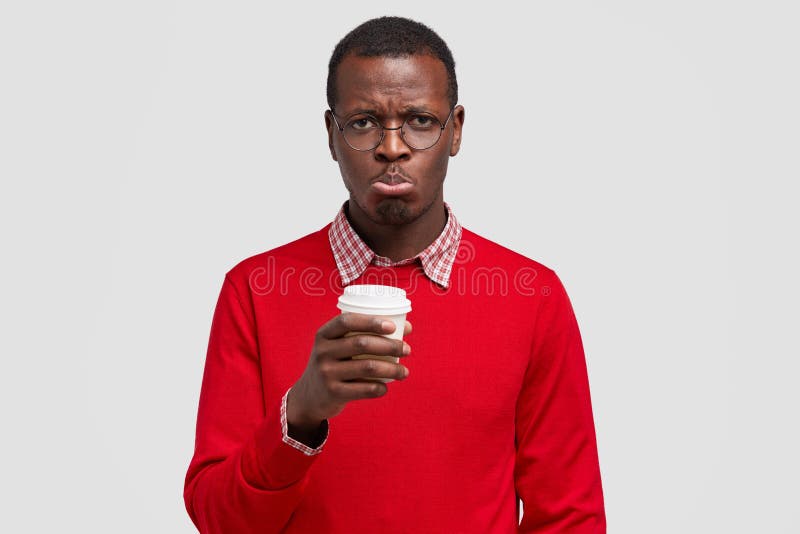 Dejected Unshaven Man Keeps Hand on Cheek, Wears Formal Clothes, Has ...