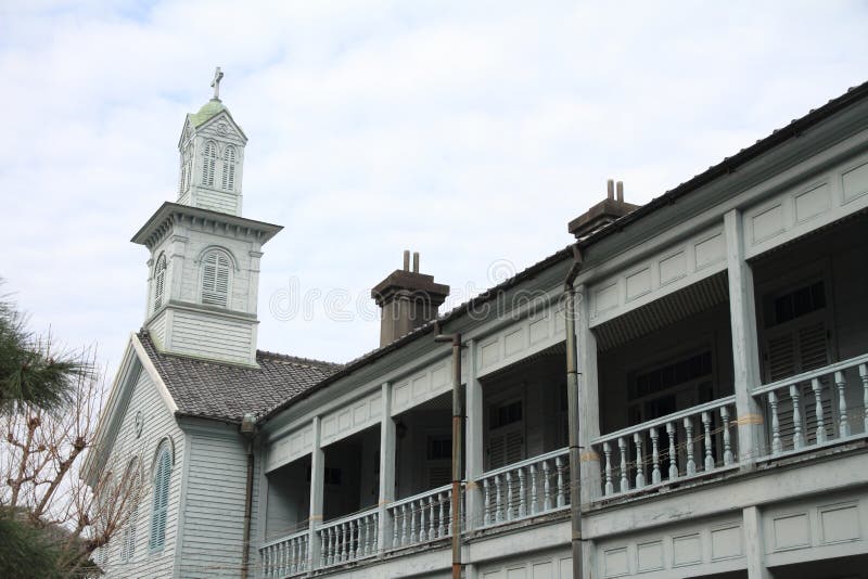Dejima island in Nagasaki stock image. Image of historic - 89641421