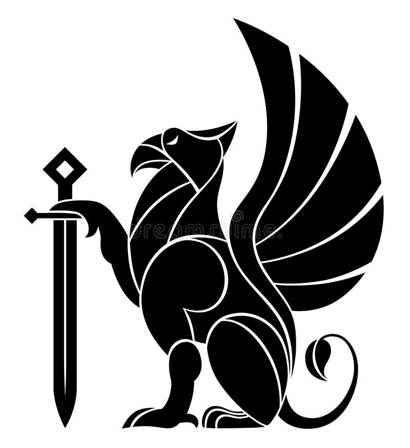 Greif vektor abbildung. Illustration von auslegung, symbol - 47882000