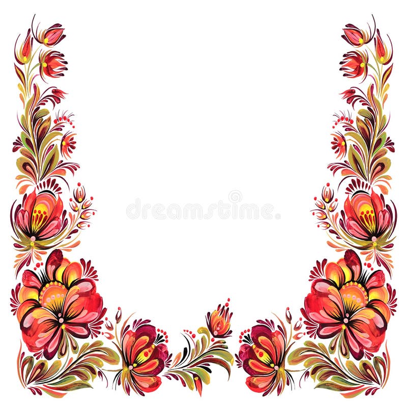 Dekorativer Rahmen vektor abbildung. Illustration von druck - 102102260