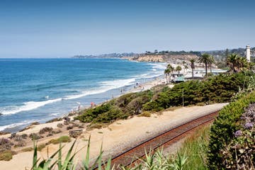Del Mar Beach California stock image. Image of tourist - 16192239