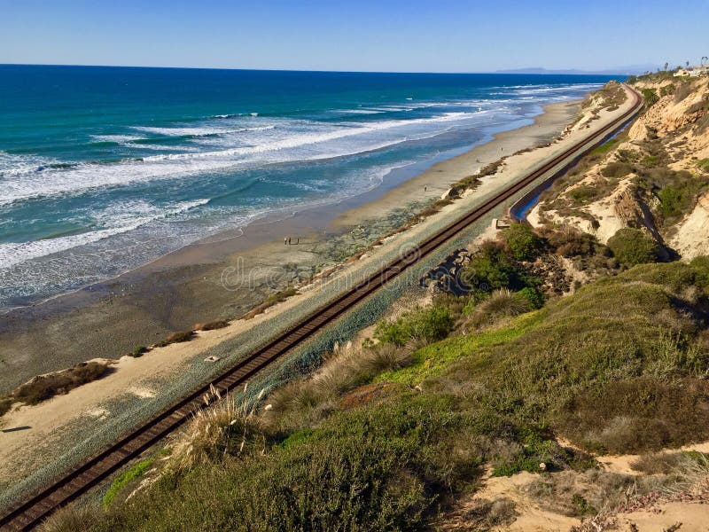 Del Mar beach stock image. Image of beach - 94991519