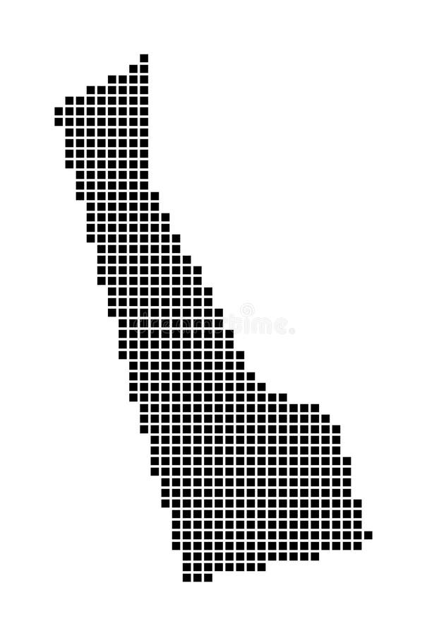 Delaware Dot Map Stock Illustrations – 101 Delaware Dot Map Stock ...