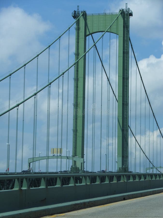Delaware Usa Memorial Bridge Sign Editorial Image - Image of travel ...