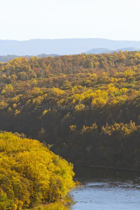 Delaware River Autumn stock photo. Image of forest, outdoor - 62556834
