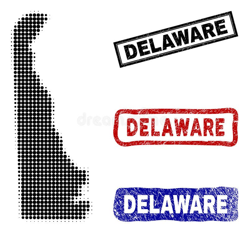 Delaware Dot Map Stock Illustrations – 101 Delaware Dot Map Stock ...