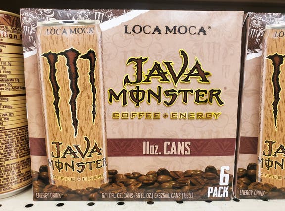 Delaware, U.S - April 7, 2025 - a 6-pack of Java Monster Coffee and ...