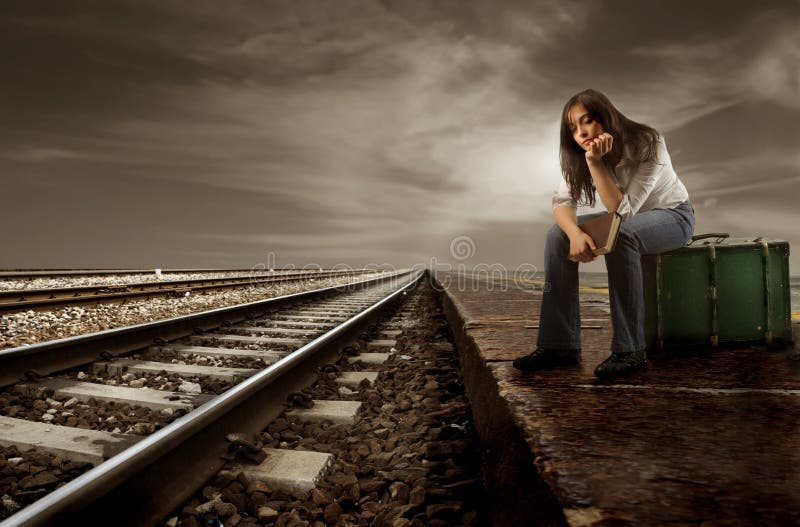 Delay stock photo. Image of female, distance, delayed - 8775842