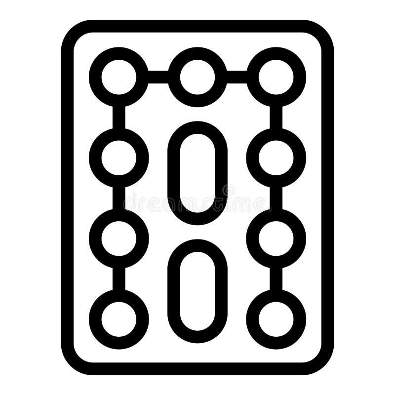 Delay Ovulation Phase Icon Outline Vector. Oral Female Contraception ...