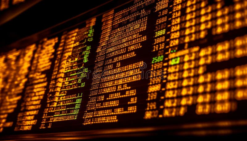 Delayed Flight, Check Arrival Board for Updates Generated by AI Stock ...