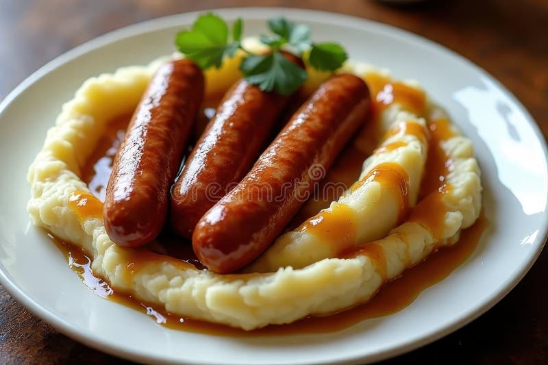 British Food Display stock illustration. Illustration of british ...