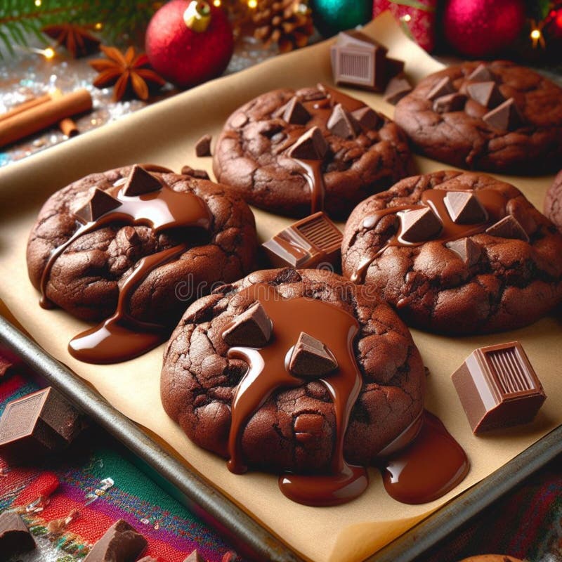 Delectable Chocolate Chip Cookies: Irresistible Sweet Treat Stock ... Delectable Chocolate Chip Cookies: Irresistible Sweet Treat Stock ...