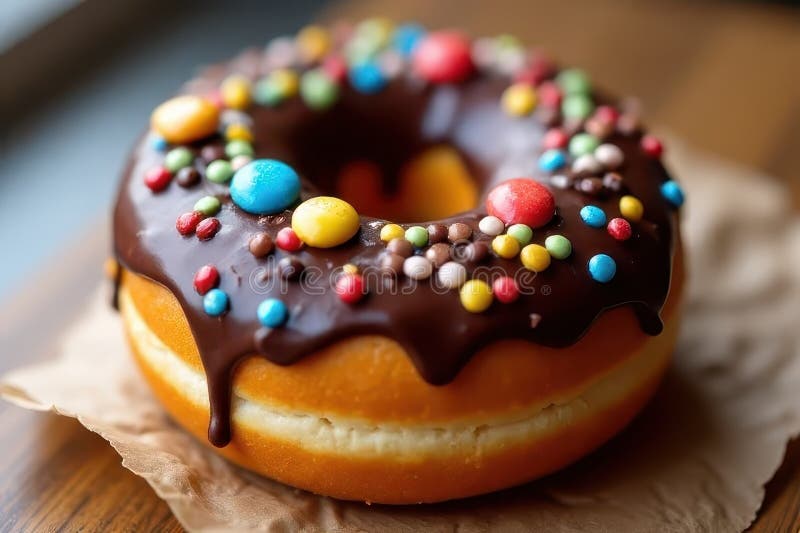 Delectable Donut Sweets stock illustration. Illustration of delectable ...